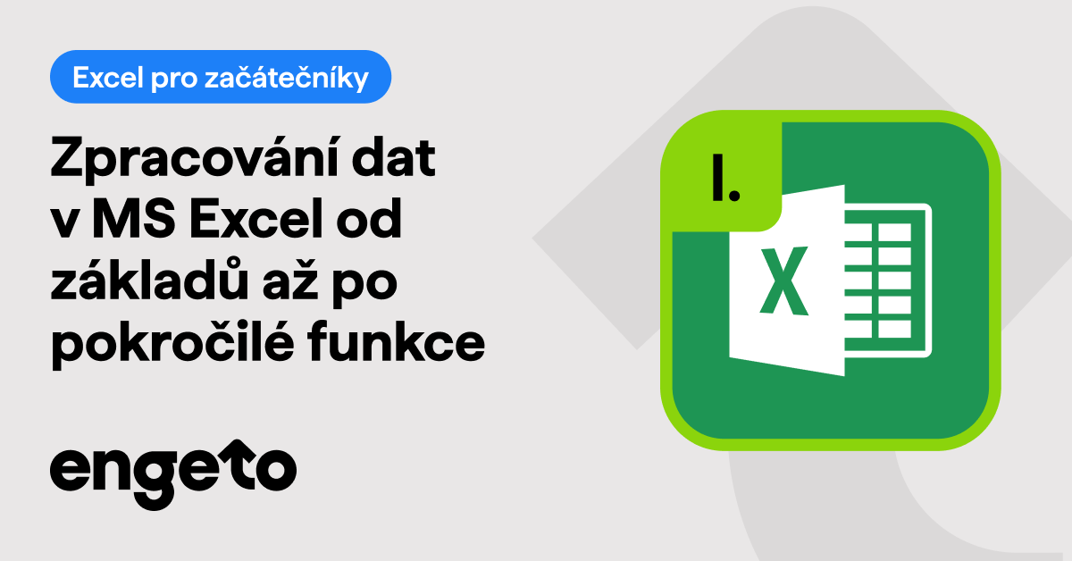 Online kurz Microsoft Excel pro začátečníky – s lektorem