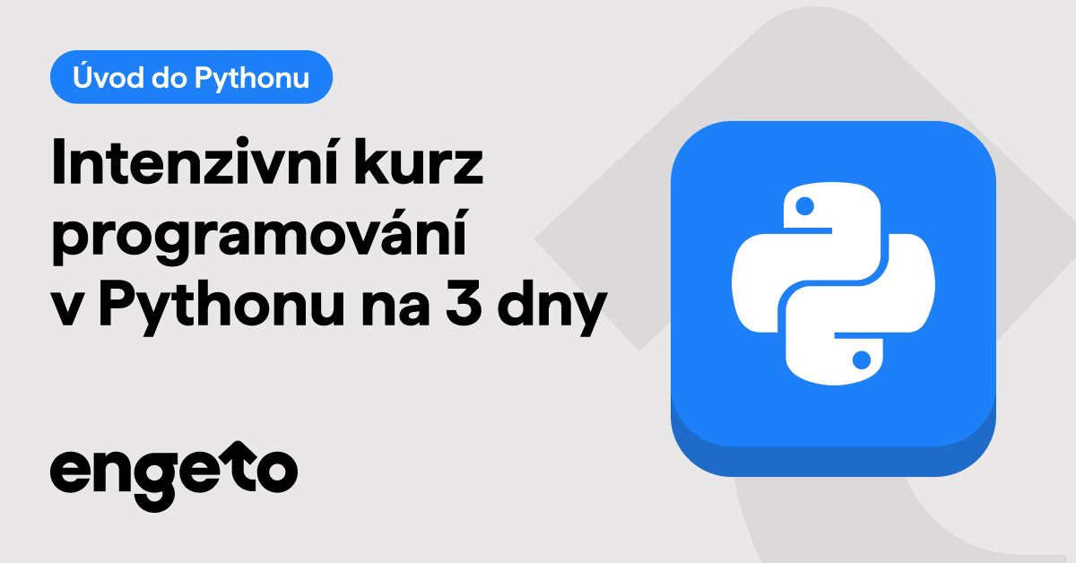 Úvod do programování v Pythonu | ENGETO